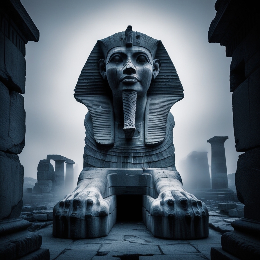 Mystical Sphinx Enigma Collection 🏛️#halloween #spooky # horror #pyramids #mystery #sphinx
