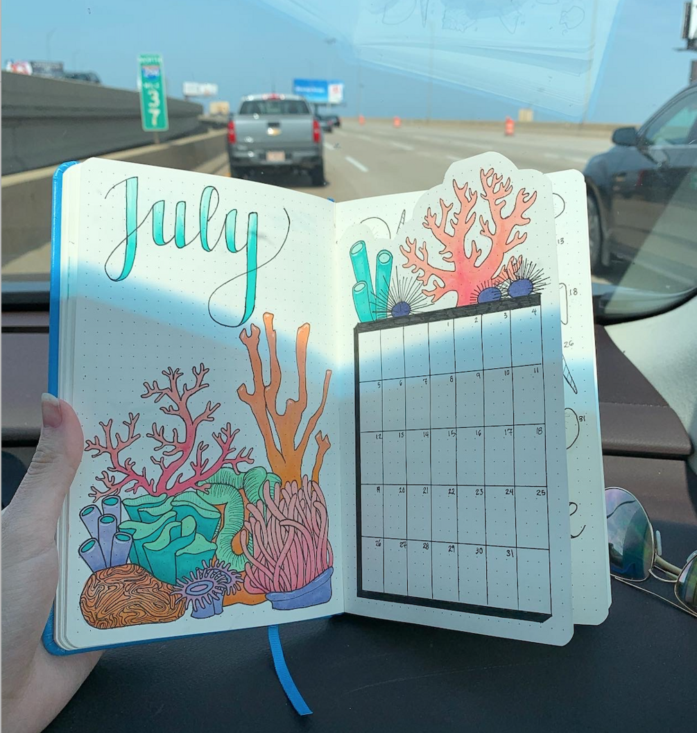 July Bullet Journal