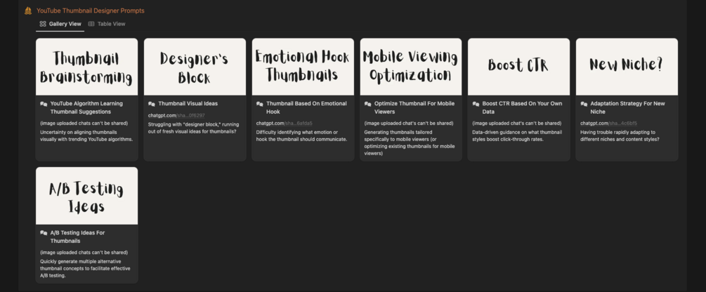 The Ultimate YouTube Thumbnail Prompt Pack