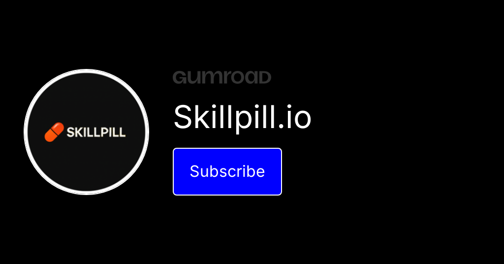 Skillpill.io