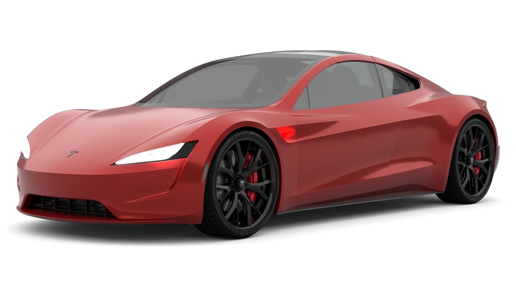 Tesla Roadster 2 2022 (Rigged Car)
