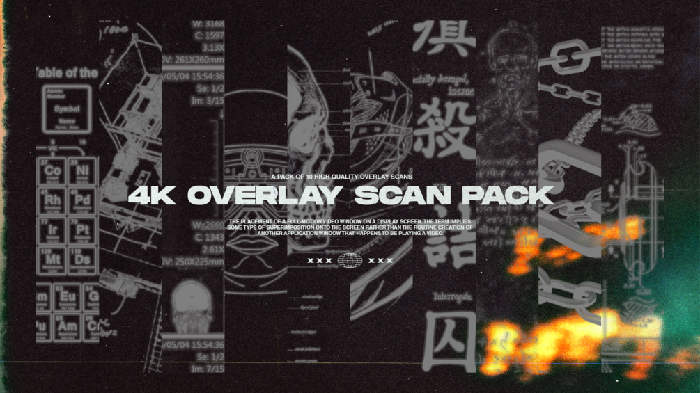 4K Overlay Scan Pack