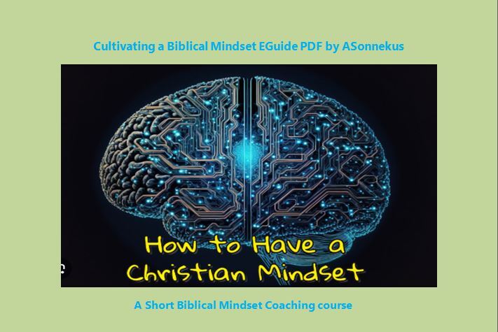 Cultivating a Biblical Mindset EGuide PDF by ASonnekus