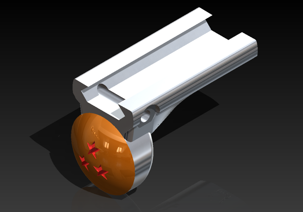 3 Star Dragon Ball Hand Stop