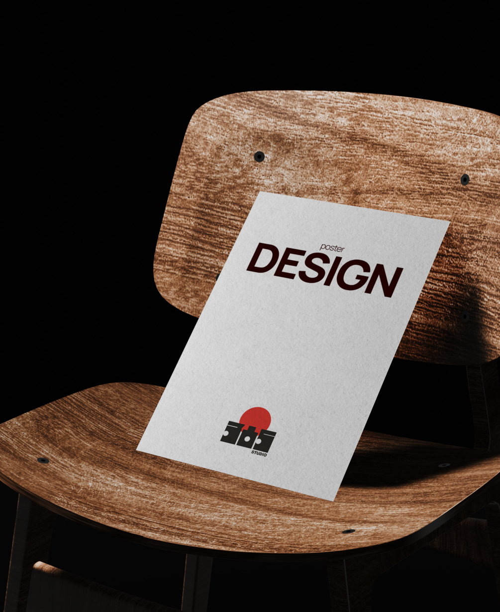 Poster Mockup - Chair