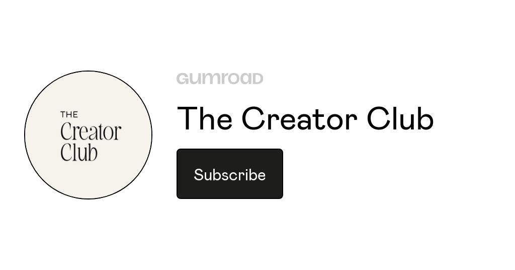 The Creator Club