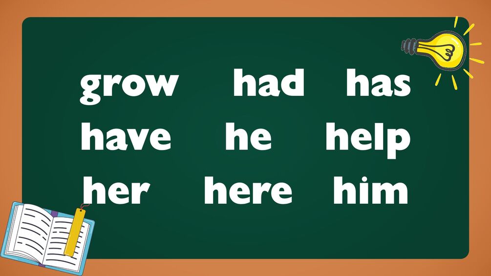 99 SIGHT WORDS for kindergarten (PART 1)