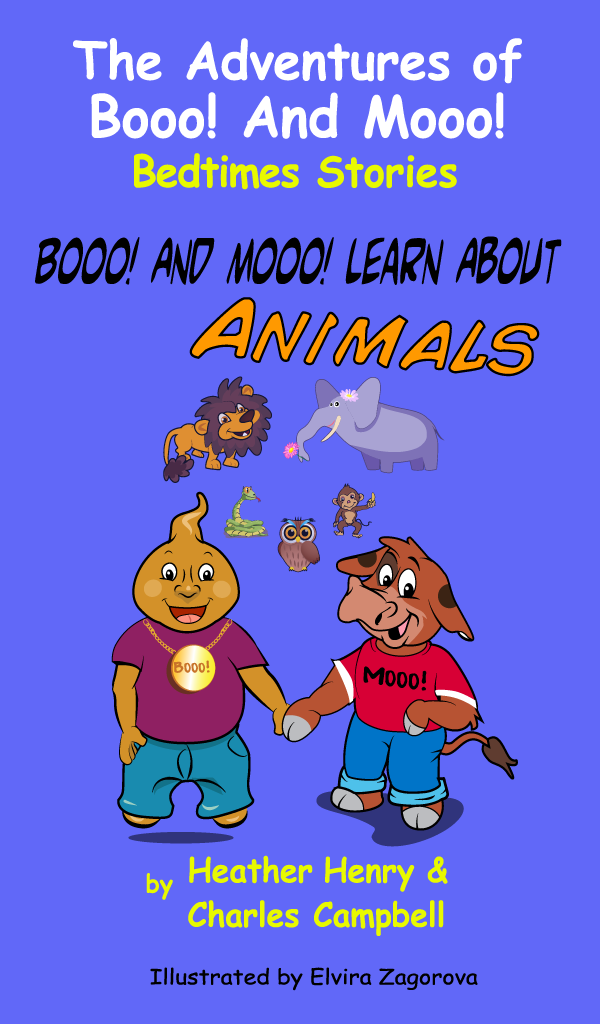 Booo! And Mooo! Learn About Animals.