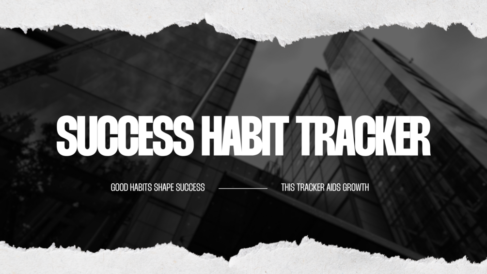 Success Habit Tracker
