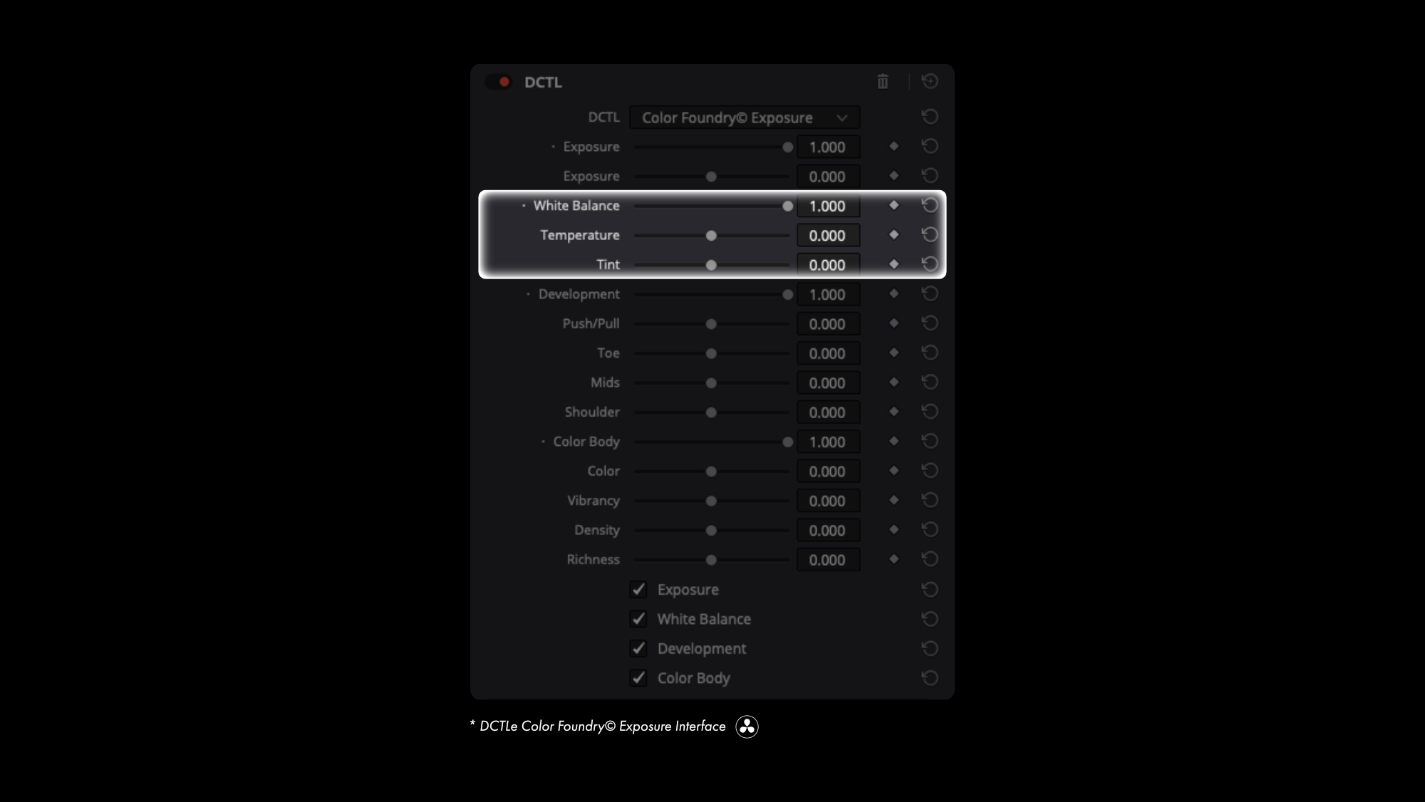 Color Foundry© v1.0 DCTL Film Look Design | for DaVinci Resolve Studio