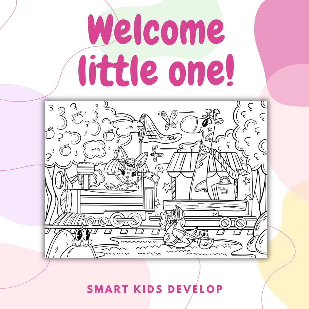 Creative Coloring Fun for Kids | 17 Printable Sheets of Animals & More ...