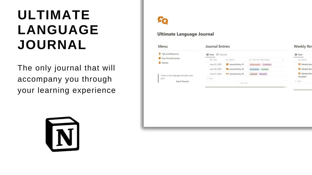 Ultimate Language Journal