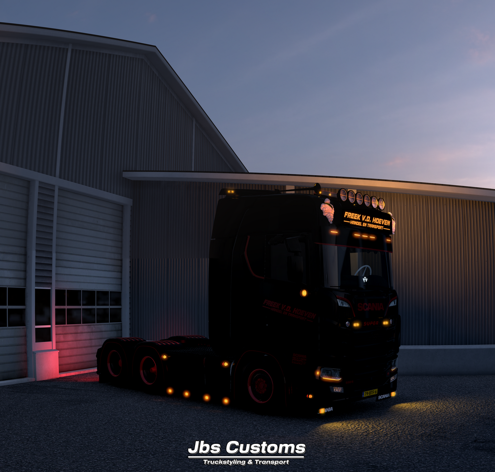 [ETS2] Freek v.d. Hoeven Skin for Scania S
