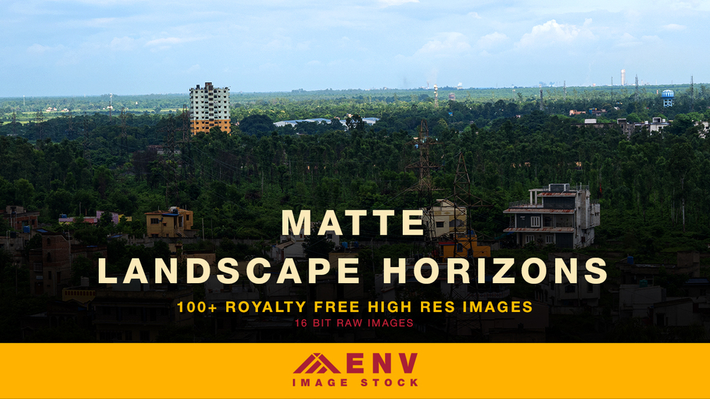 Matte Landscape Horizons - Image Stock for Creatives