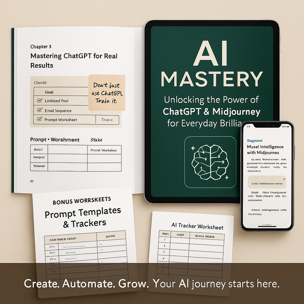 AI Mastery: Unlocking the Power of ChatGPT & Midjourney for Everyday Brilliance