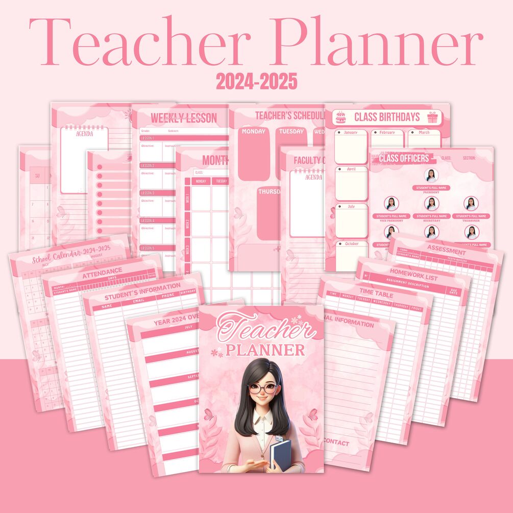 TEACHER PLANNER 2024-2025