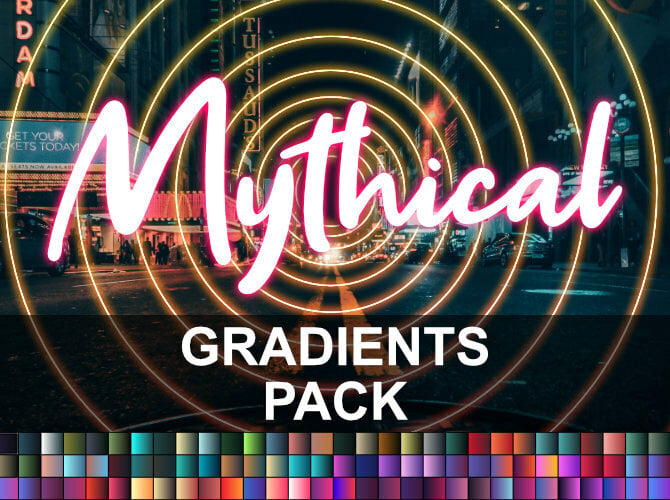 Mythical Gradients Pack + 30 Minute Online Course