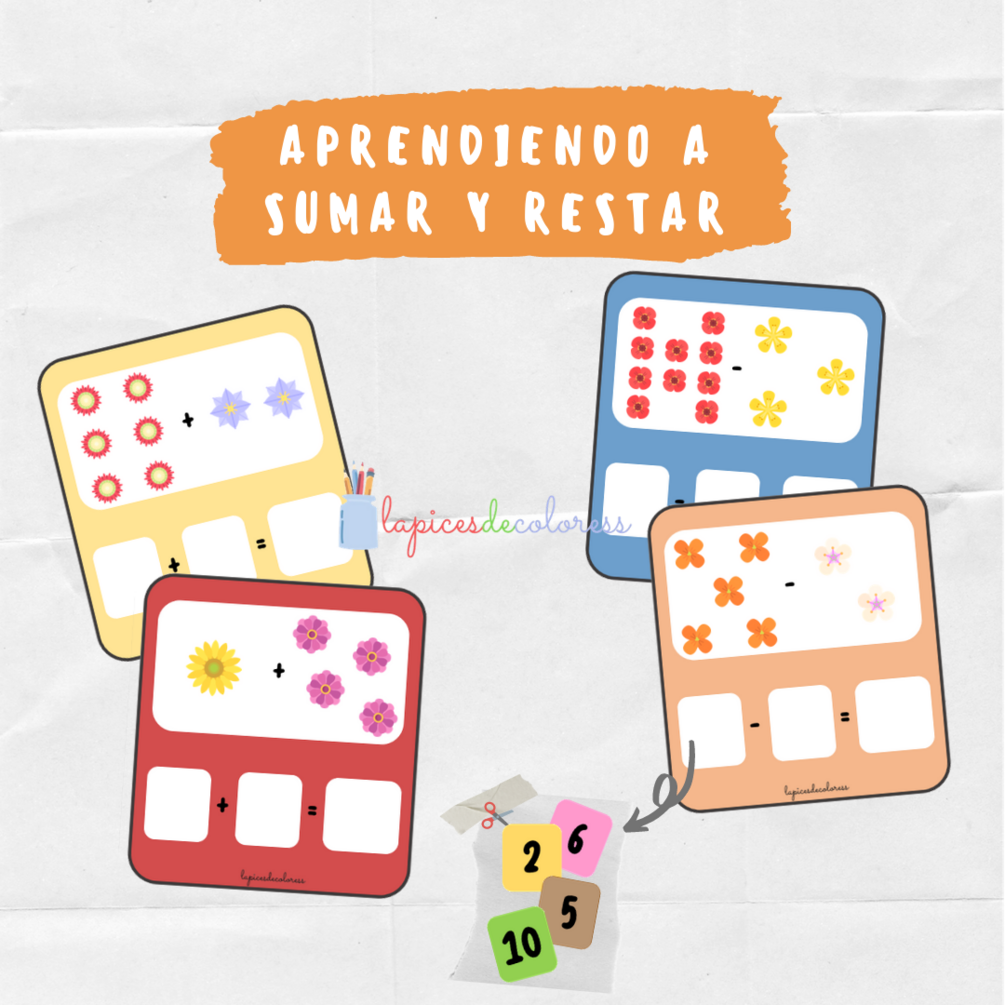 APRENDIENDO A SUMAR Y RESTAR