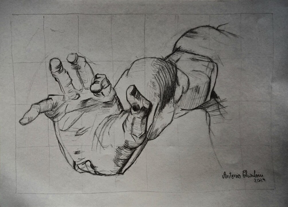 1st Hand Drawing