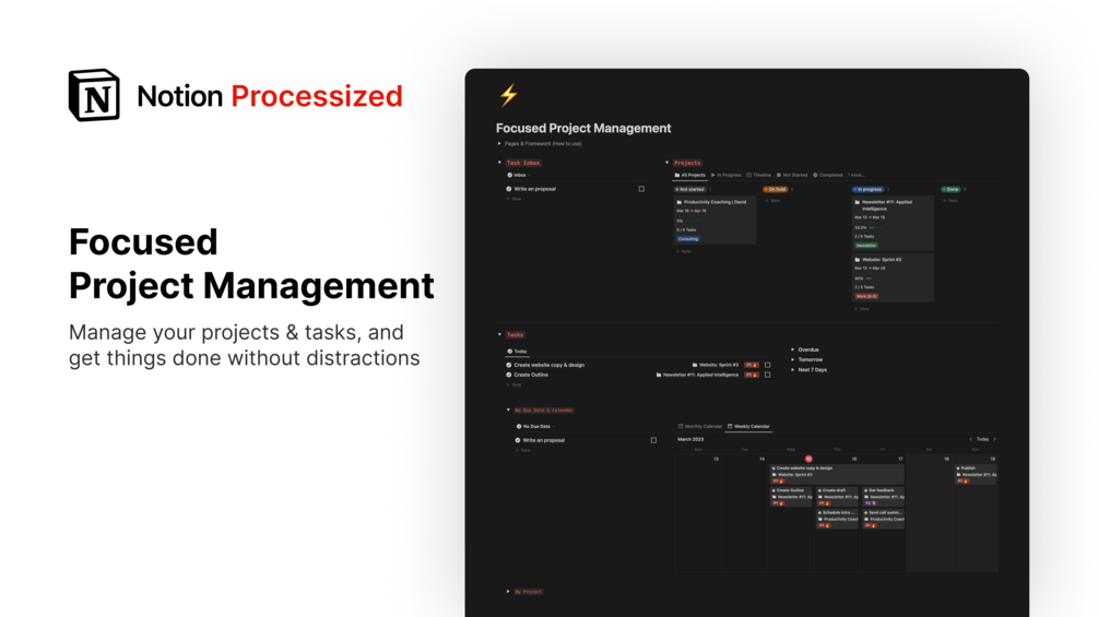 Focused Project Management