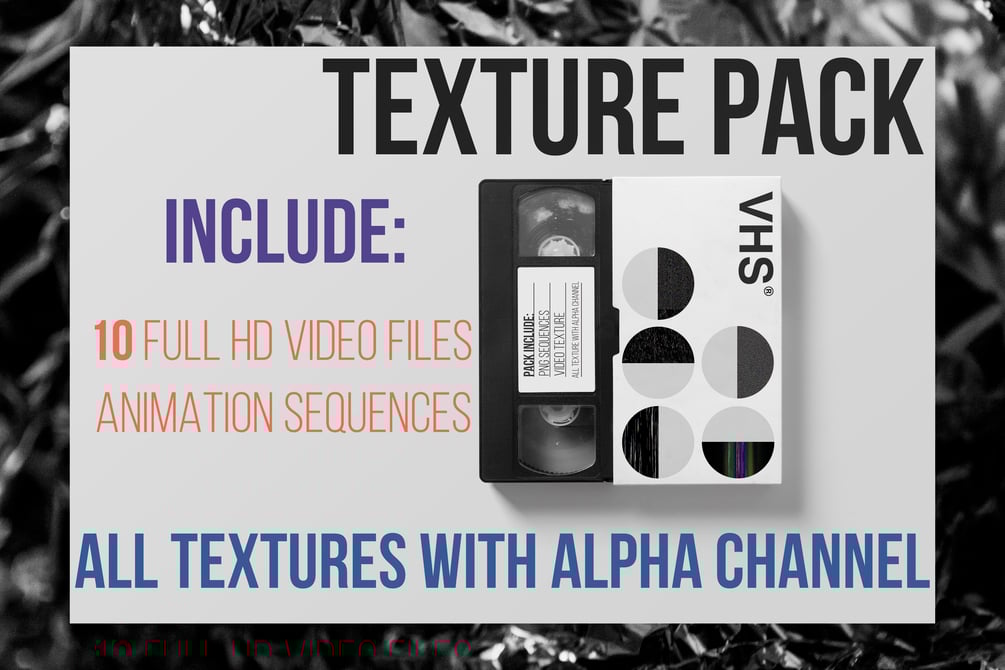 VHS Texture pack for SPARK AR