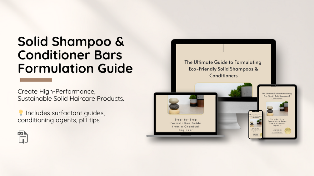Solid Shampoo & Conditioner Bar Formulation Guide – SwonLab eBook