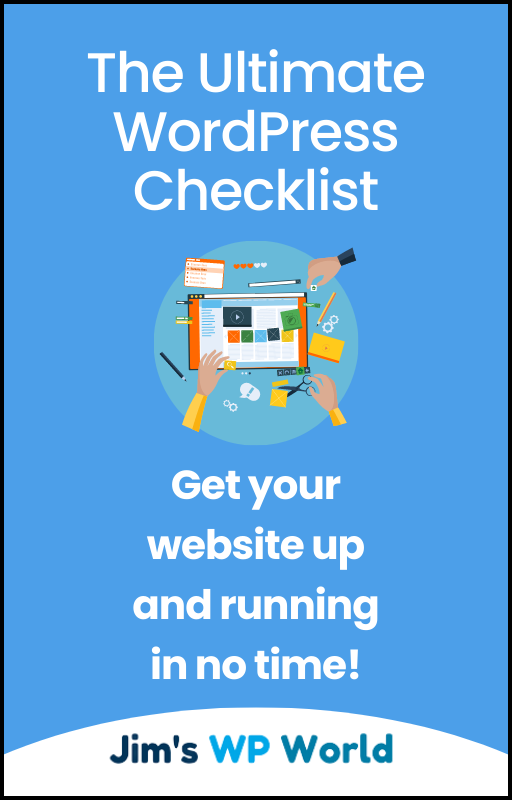 The ultimate Wordpress Checklist