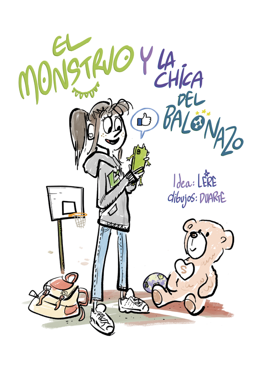 El monstruo y la chica del balonazo