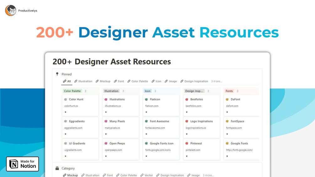 200+ Designer Asset Resources