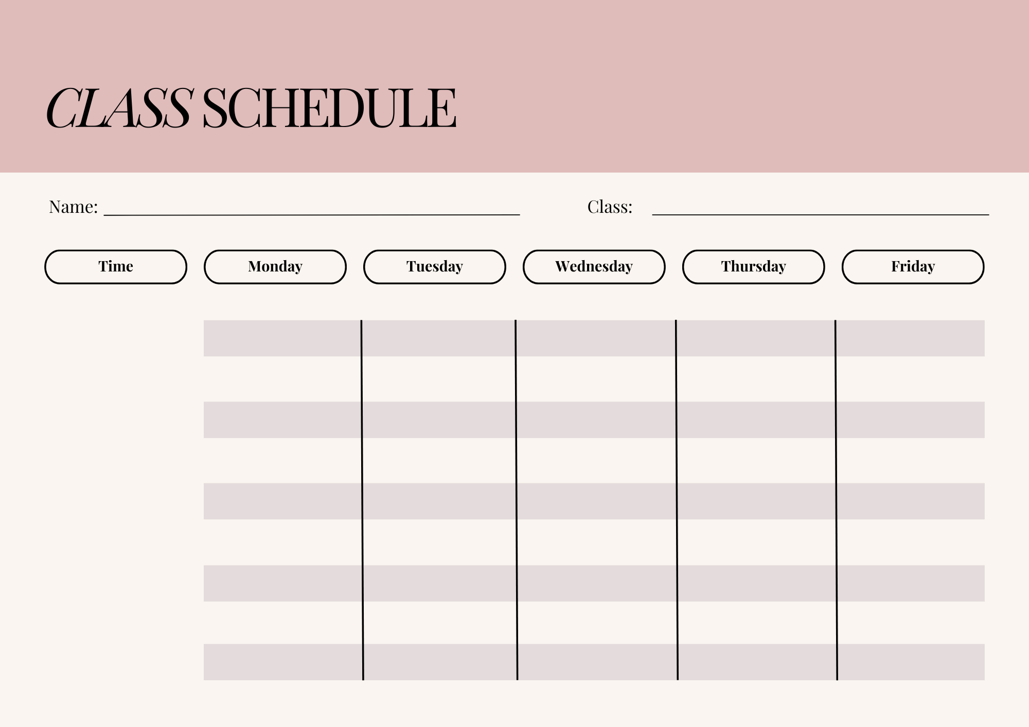 Soft Girl Study Planner – All-in-One Pink Printable to Slay Your Semester