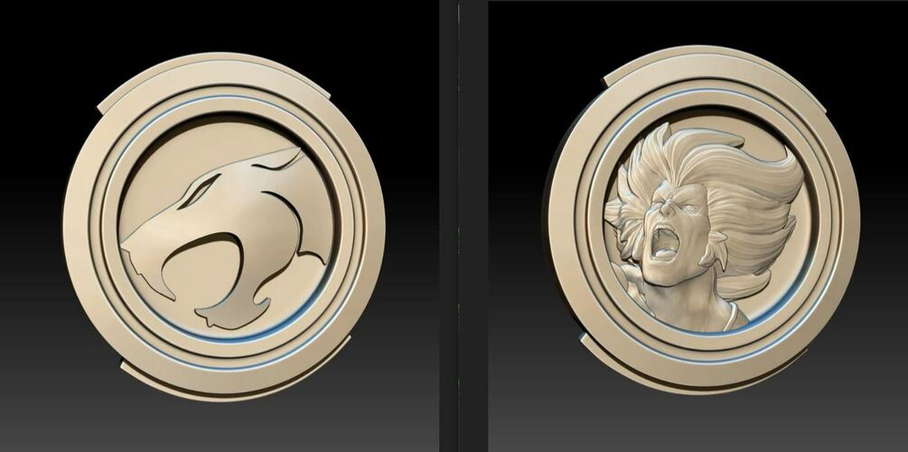 Thundercats Lion-O STL for 3D printing Fanart Term 24 CG Pyro 3D models