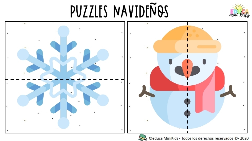Puzzles navideños
