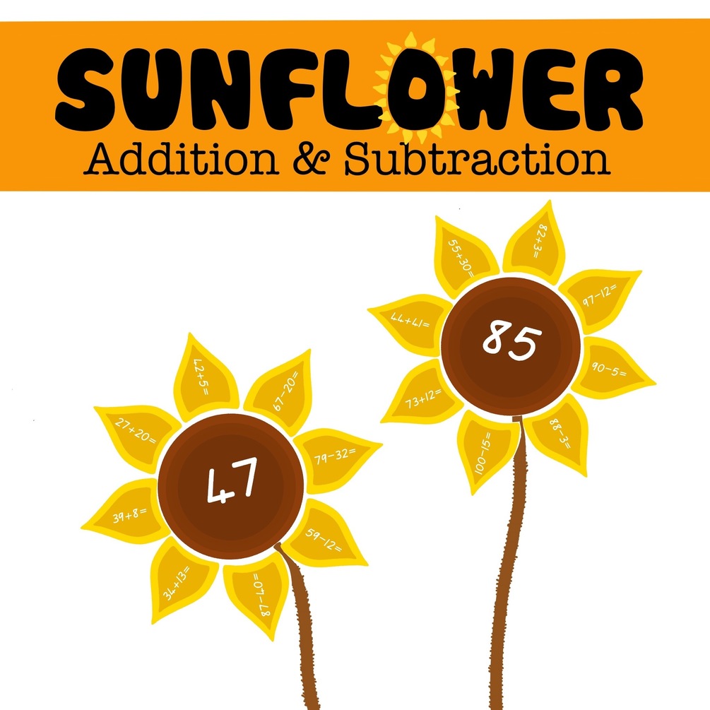 Sunflower Addition & Subtraction