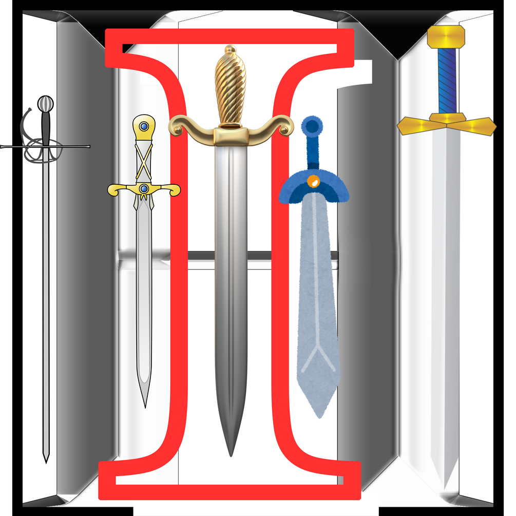Graphic design of Sword