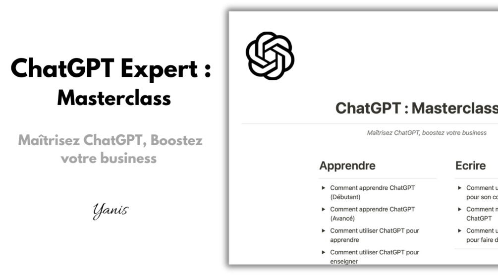 ChatGPT Expert : Masterclass