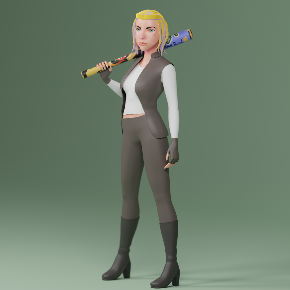 Stylized Female Character