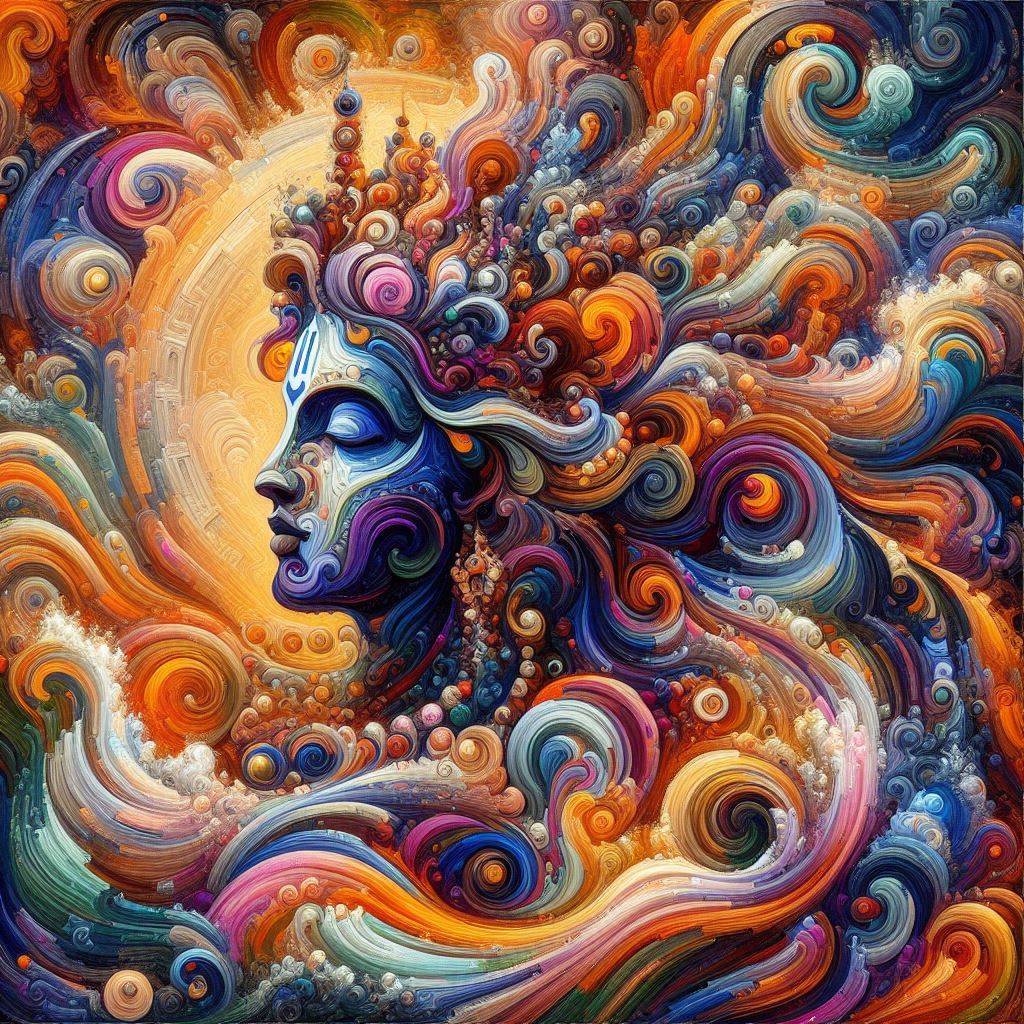 🎨 Explore the Divine: Abstract Expressionism Images of God 🙏 #DivineArt