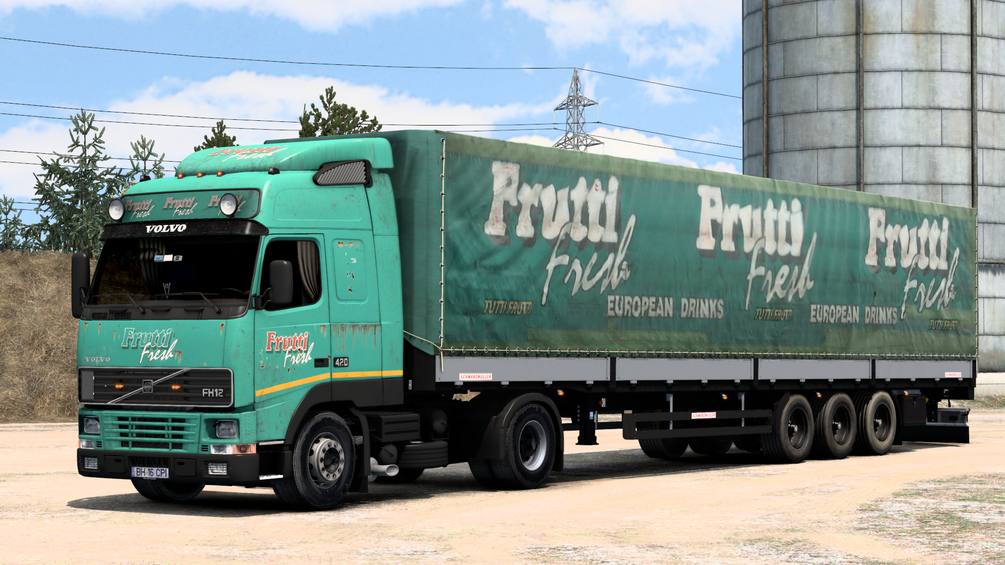 Frutti fresh combo skin Volvo by Nikola & schwarzmüller by Shumi . ETS2