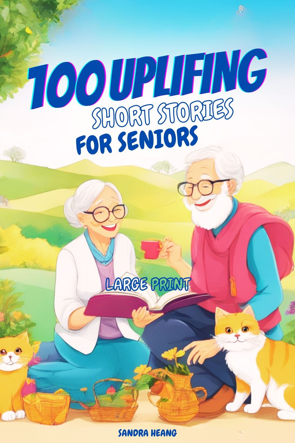 100 Uplifting Short Stories for Seniors- Large Print,heartwarming stories