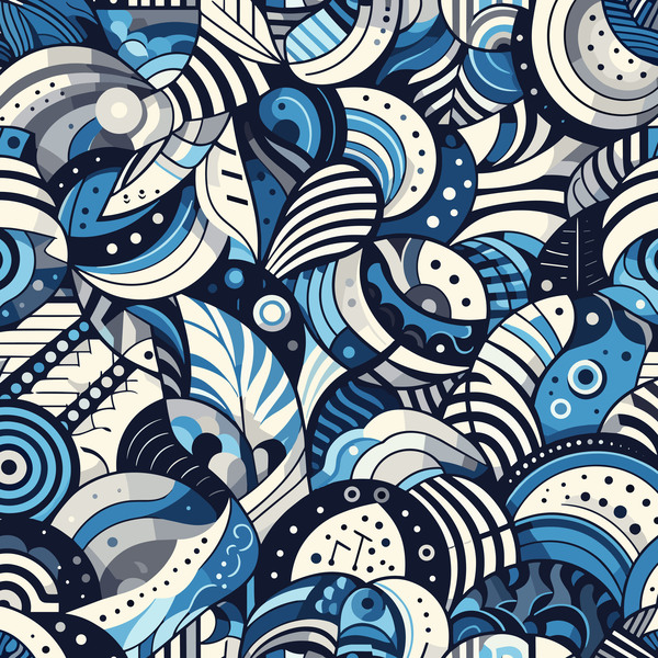 Abstract Blue Design Bundle