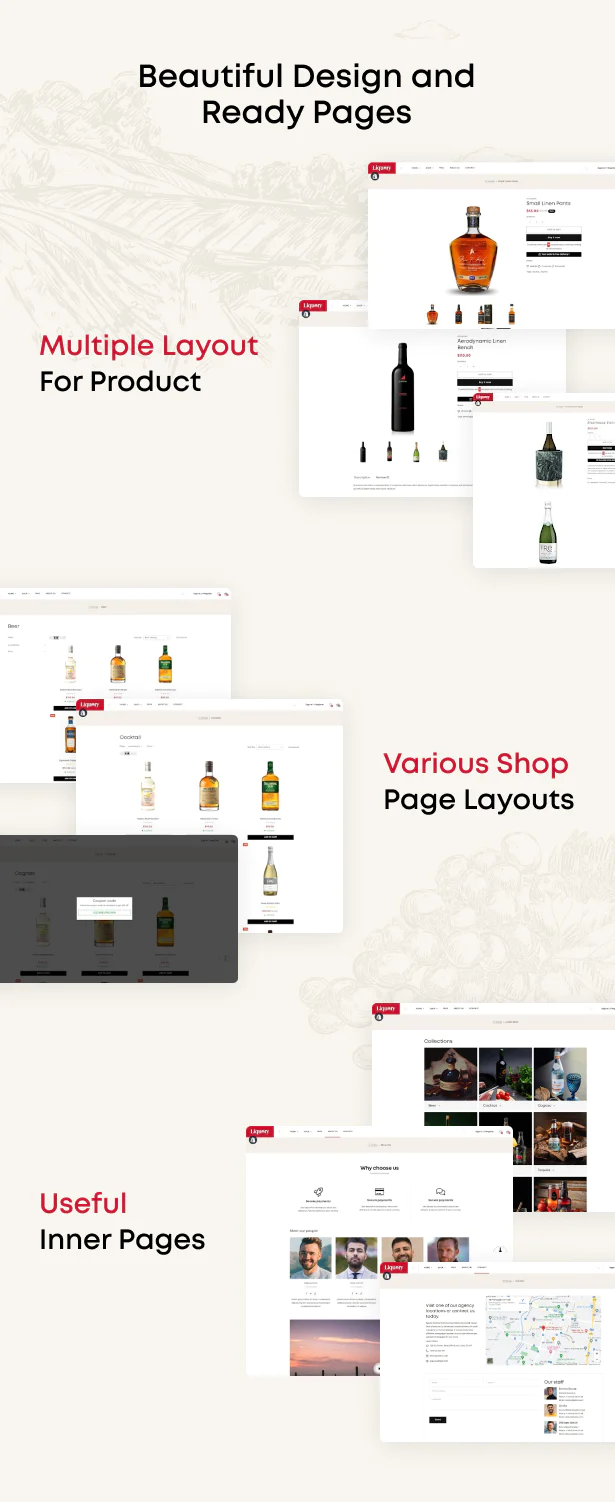 AP LIQUORY – WINE SHOP SHOPIFY THEME