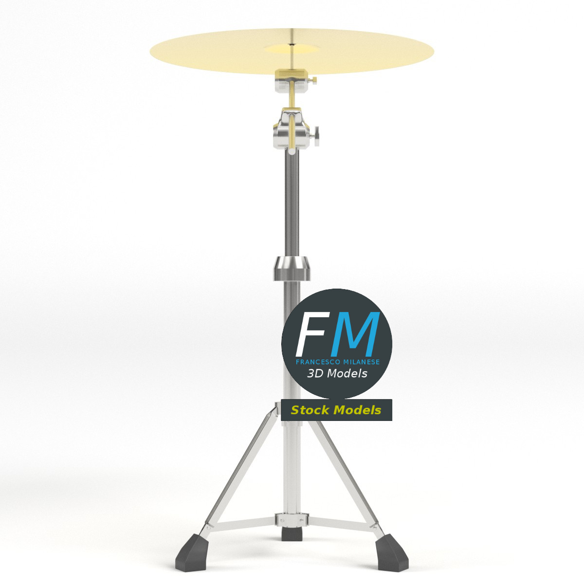 3D MODEL - Ride cymbal
