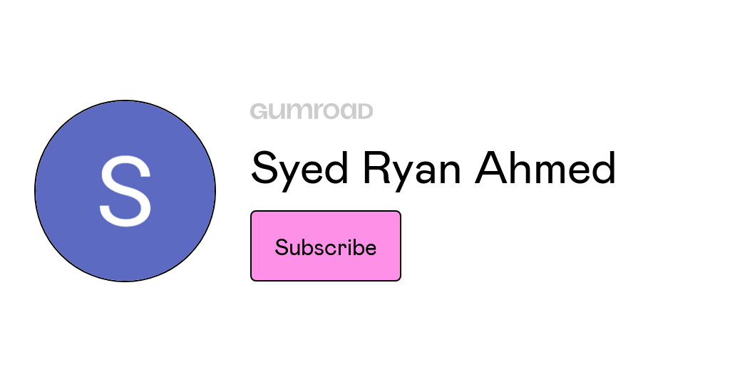 Syed Ryan Ahmed