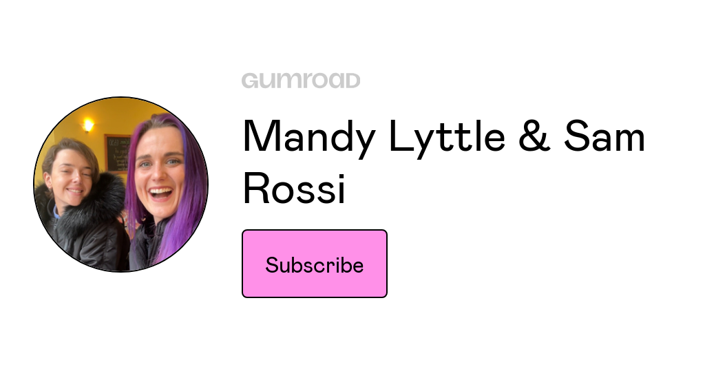 Mandy Lyttle & Sam Rossi