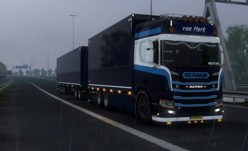 ETS2 Mod Scania Van Herk Super