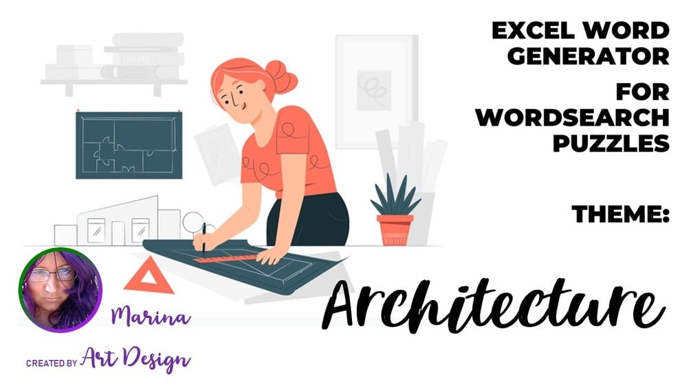 Architecture - Excel word list generator for Wordsearch puzzle