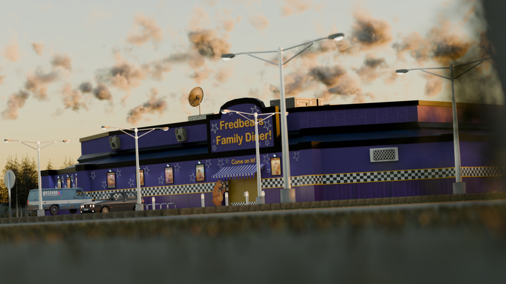 Fredbears Family Diner Outside (Small Release)