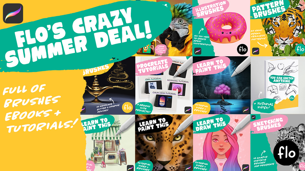 Flo's Crazy Procreate Summer Deal