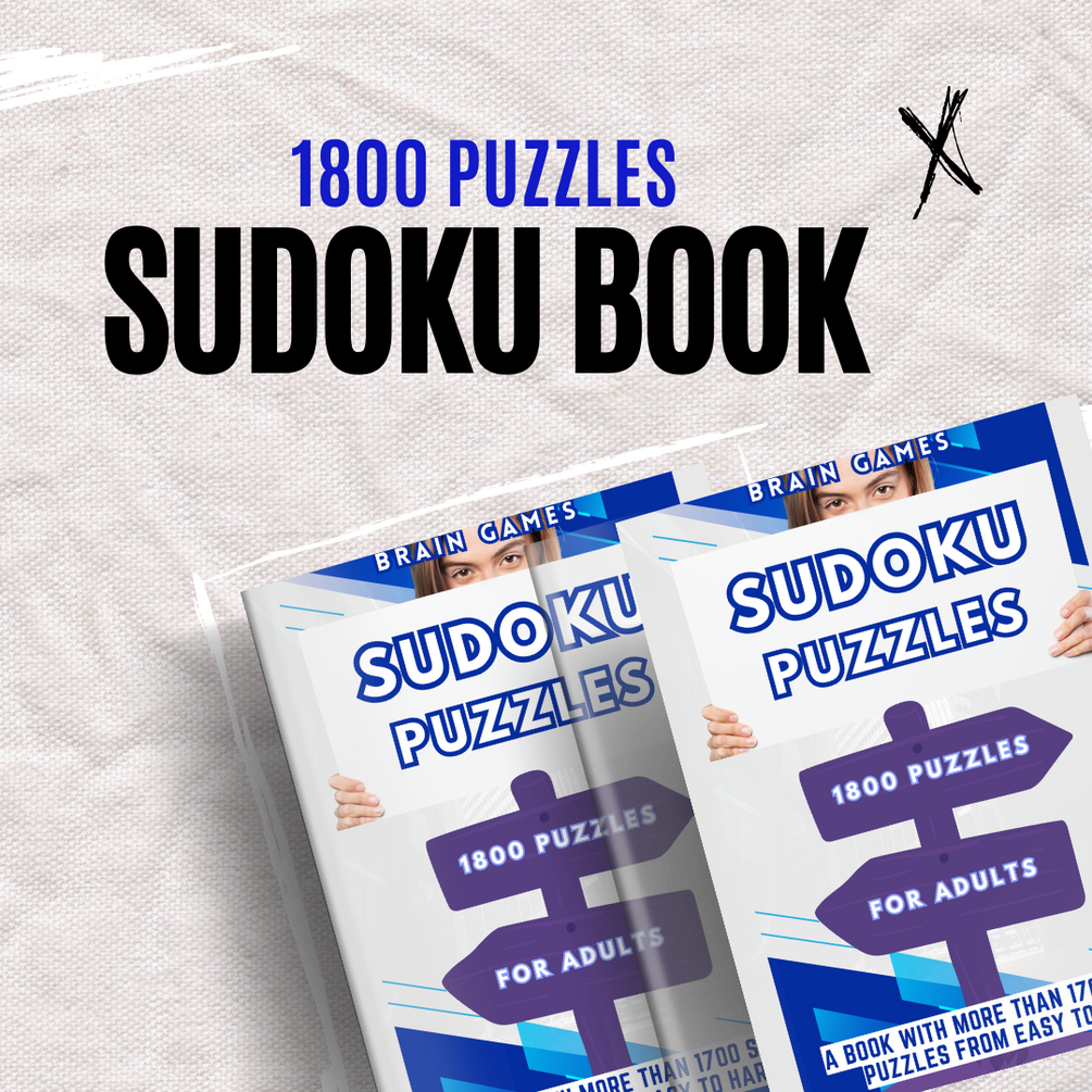 1800 SUDOKU PUZZLES