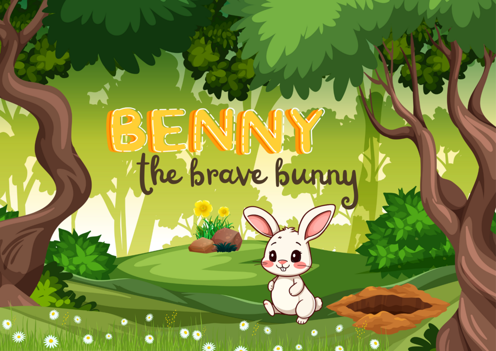 Benny the Brave Bunny – A Heartwarming English Storybook for Kids